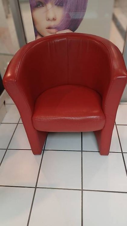 Rote Leder Sessel (Gebraucht) in Uster für CHF 89 – nur Abholung auf Ricardo kaufen