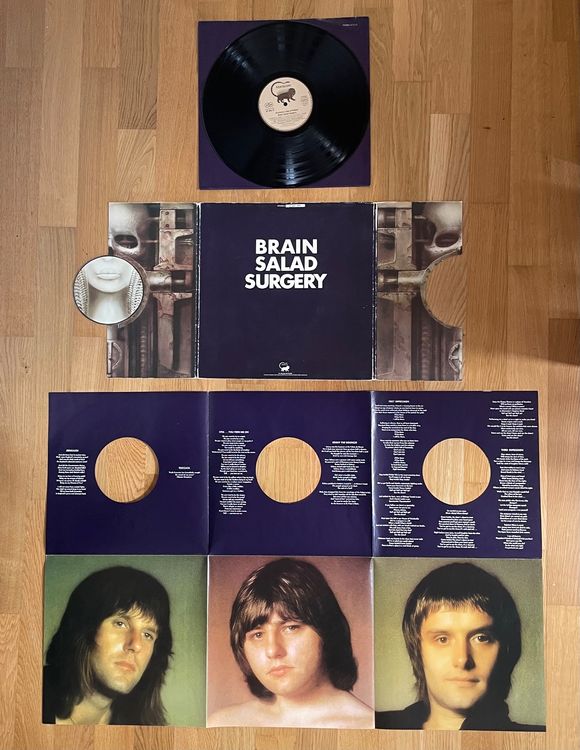 EMERSON LAKE & PALMER - BRAIN SALAD SURGERY (87 302 IT) (Gebraucht) in ...