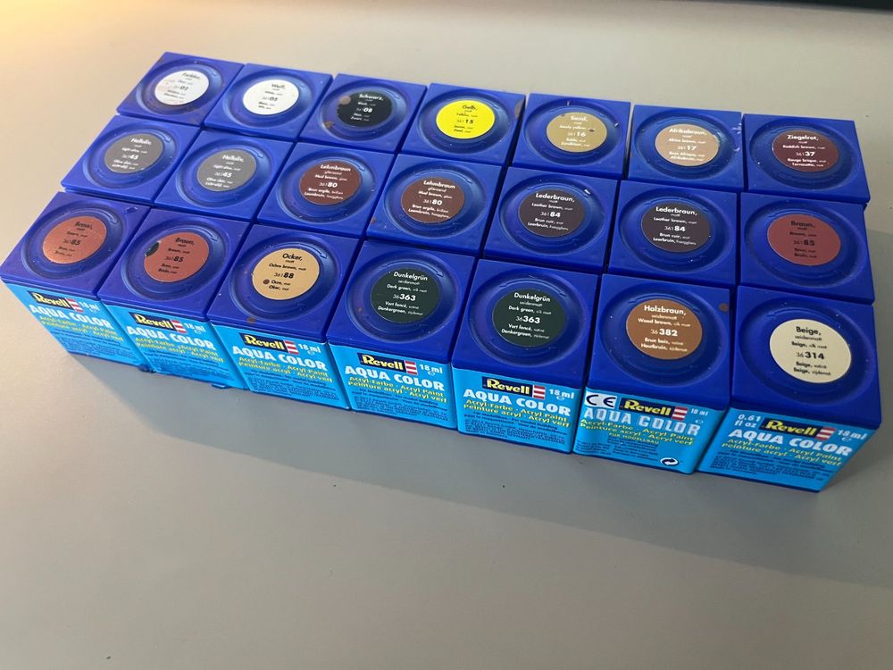 21 Revell Aqua Color (Neu und originalverpackt) in für CHF 70 – mit ...