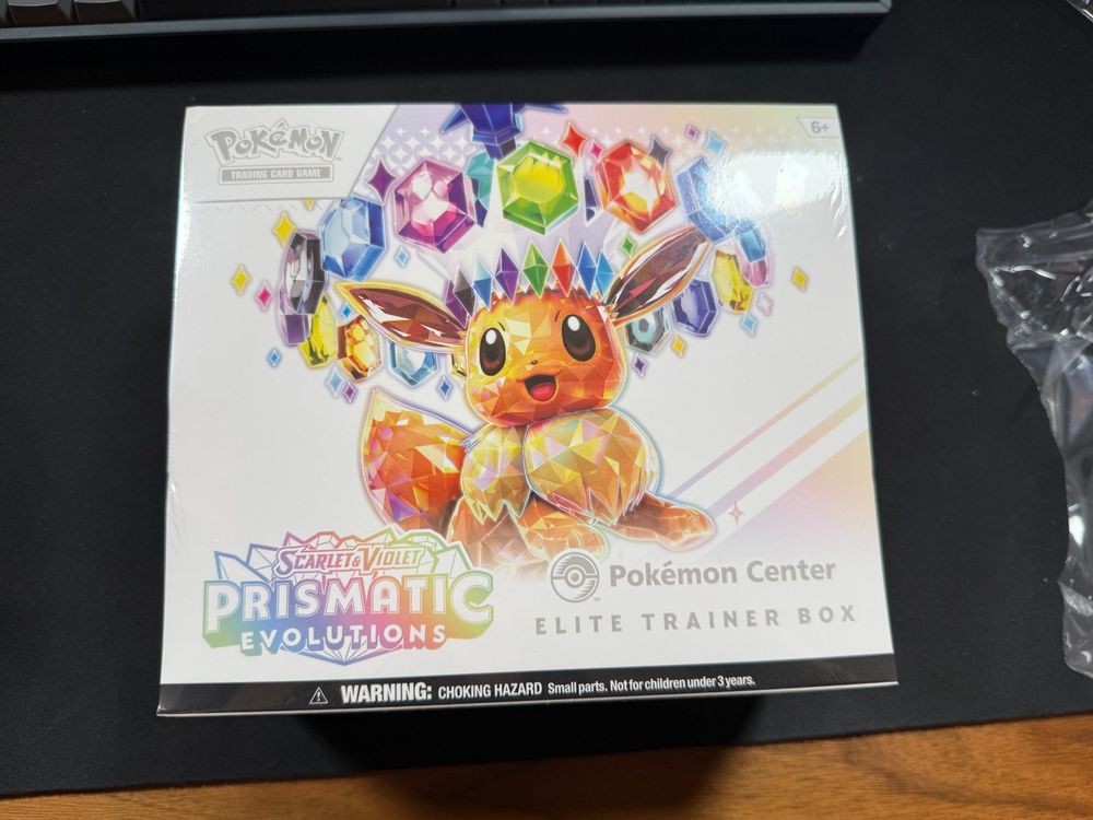 Prismatic Evolutions Pokemon Center Elite Trainer Box PC ETB (Neu ...