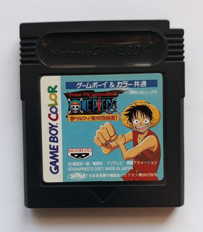 One Piece Yume no Luffy Kaizokudan Tanjou! CIB⚔️Game Boy JPN (Gebraucht ...
