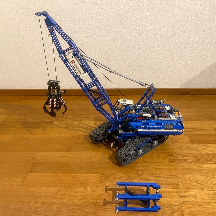 LEGO Technic Kran 42042 Seilkran Crawler Crane kpl. +OBA (Gebraucht) in ...
