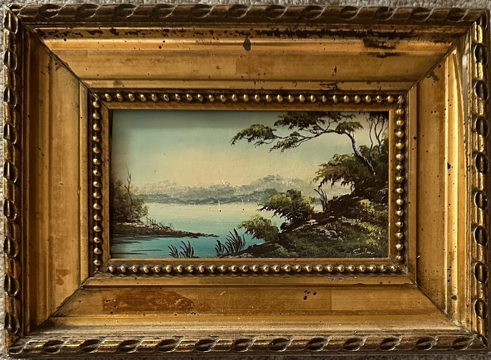 Landschafts Gemälde MIT TOP MALEREI !!Signiert | Kaufen auf Ricardo