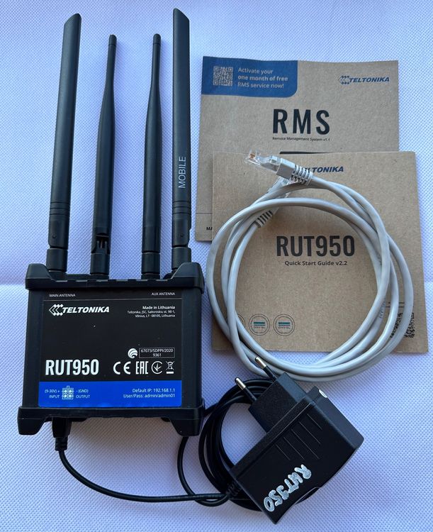 Teltonika LTE-Industrierouter RUT950 Dual-SIM | Kaufen auf Ricardo