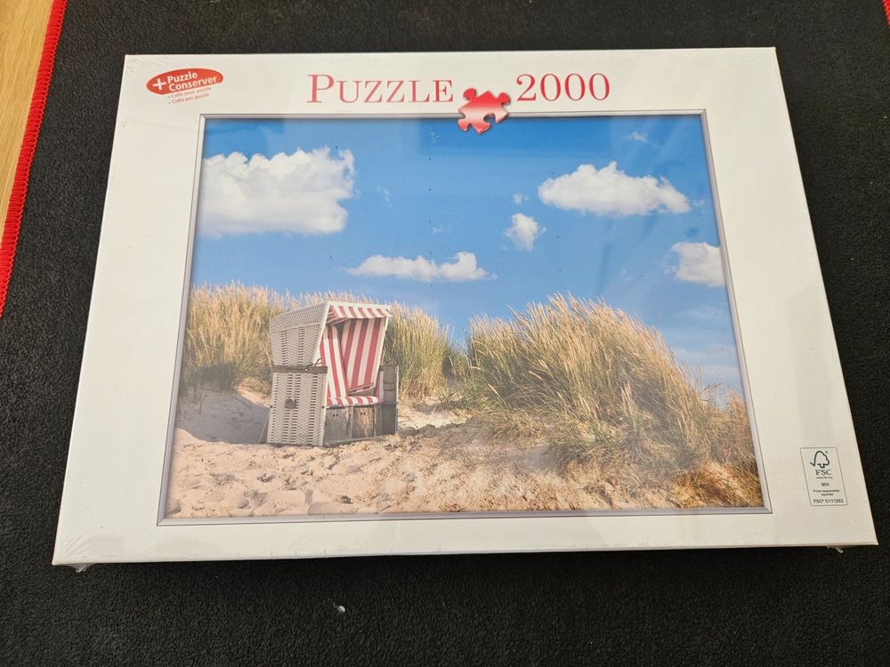 Puzzle 2000 Am Strand | Kaufen auf Ricardo