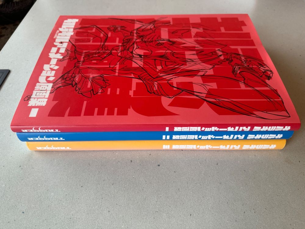 Kill la Kill Key Animation Artbooks Vol. 1 - 3 | Kaufen auf Ricardo