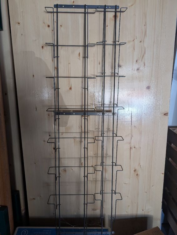 support à carte photo et revue murale en métal noir (D'occasion) à ...