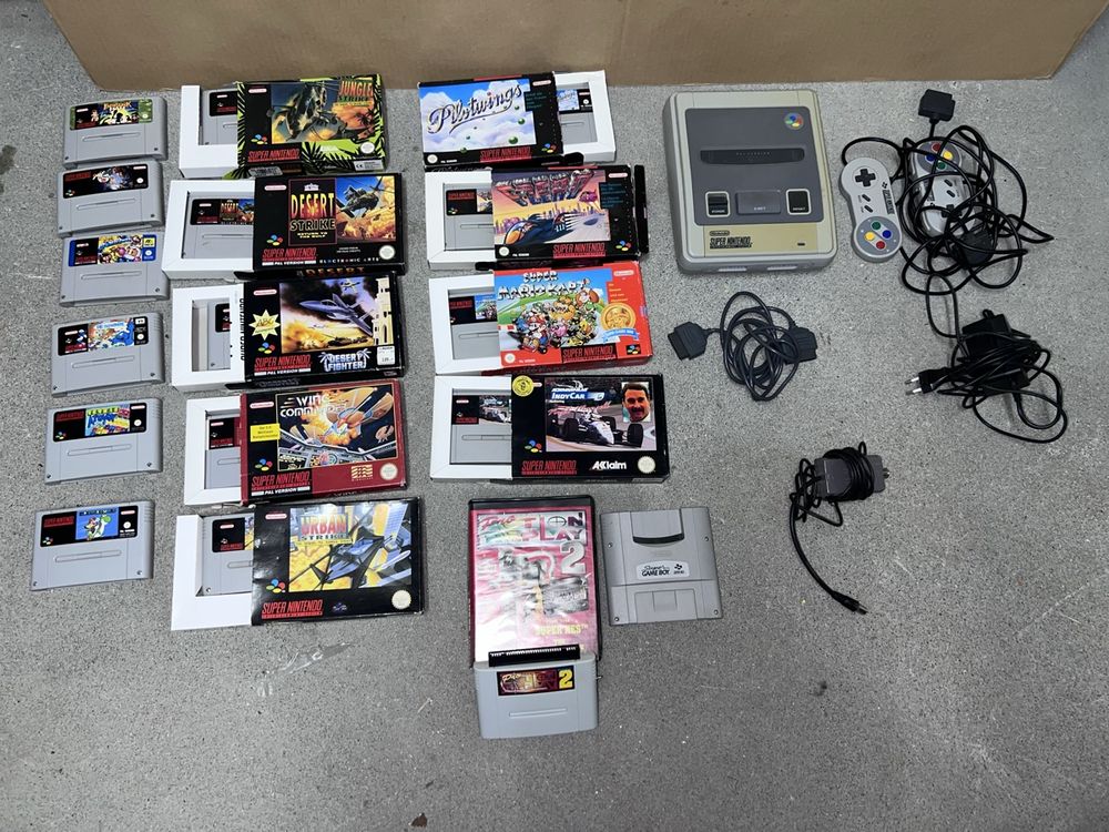 Super Nintendo Set SNES (Gebraucht) in Oberdorf NW für CHF 250 – mit ...