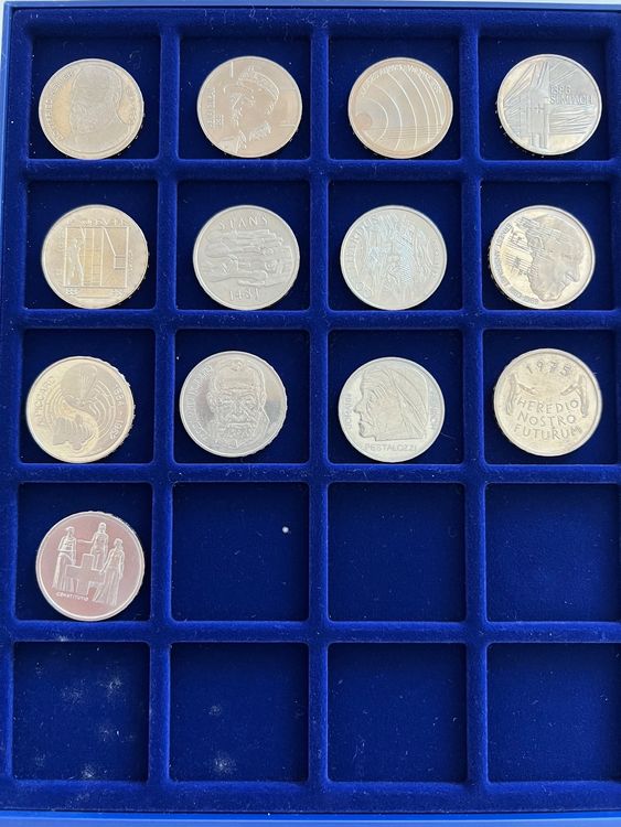 13 Gedenkmünzen - kleines Set - CHF 5 - hier ab CHF 1.00 (Neu (gemäss Beschreibung)) in Wollerau ...