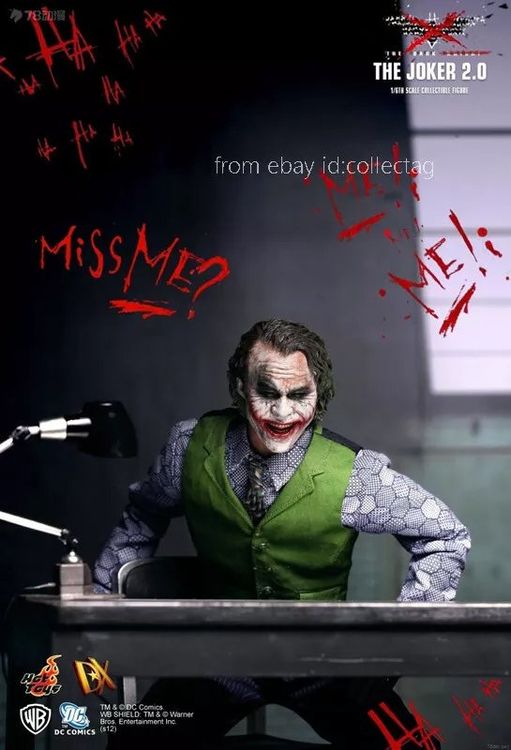 Hot Toys Movie DX11 The Joker 2.0 Batman The Dark Knight (Gebraucht) in ...