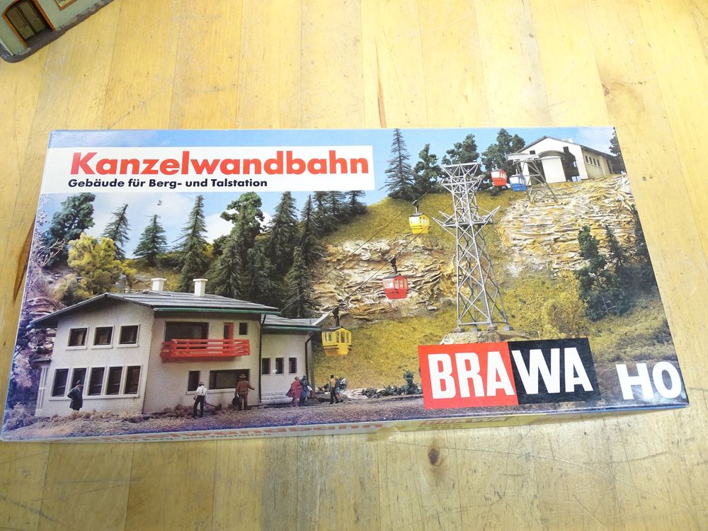 Brawa 6290 Berg und Talstation Kanzelwandbahn H0, 1:87, OVP (Gebraucht ...