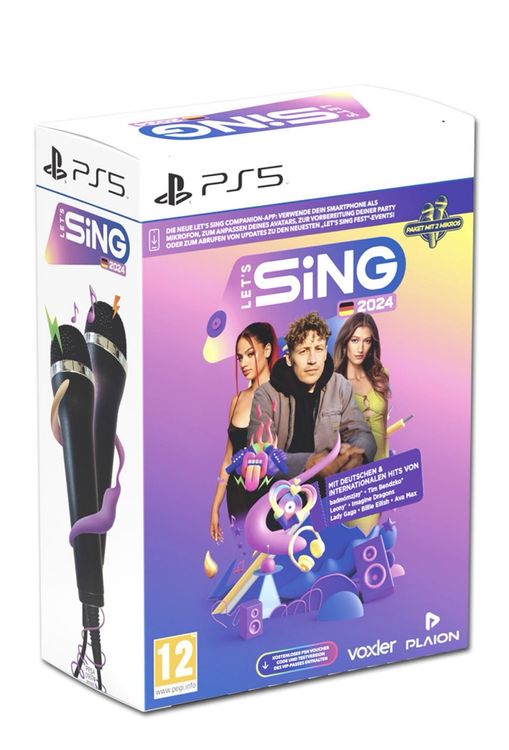 Let's Sing 2024 PS5 Mikrofone mit OVP (Gebraucht) in Bern für CHF 40 – mit Lieferung auf Ricardo ...