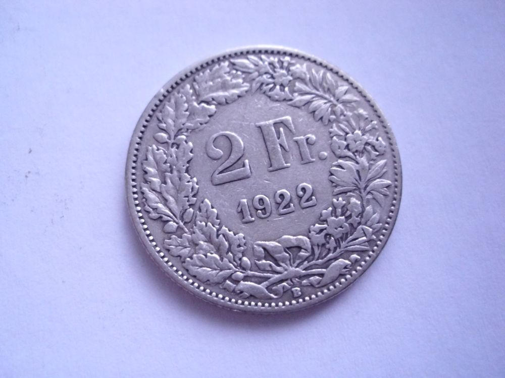 2 Franken 1922 rar | Kaufen auf Ricardo