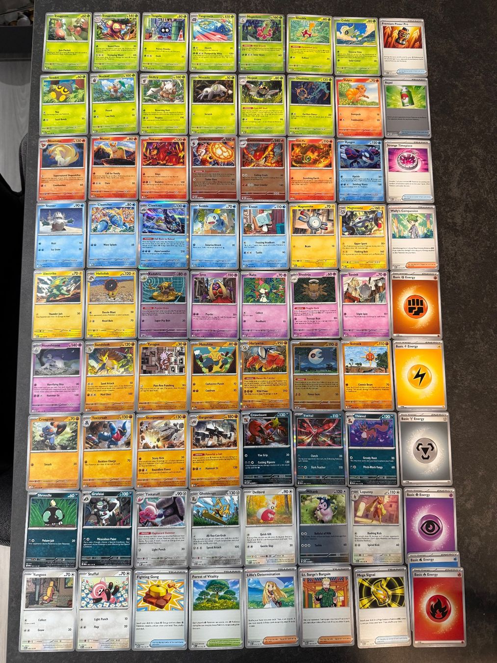 Mega Evolutions ENG - Lot of 73 cards (5 Holo & 7 Rev. Holo) (Gebraucht ...