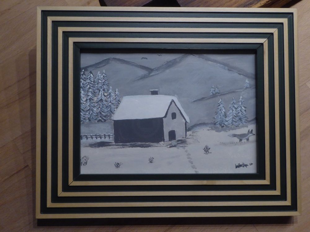 Kurt Lustenberger *53- / Winterland / Original / Signiert (Neu (gemäss ...