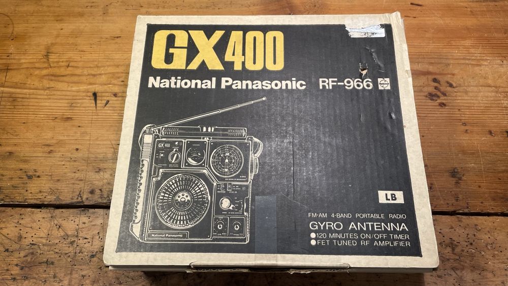 National Panasonic GX400 RF-966LB Radio (Neu und originalverpackt) in ...