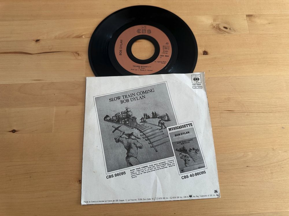 BOB DYLAN tolle Man gave names to all the animals Single Top (Gebraucht ...