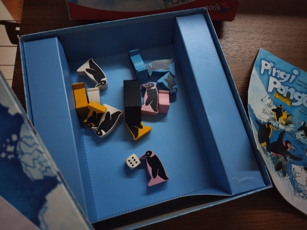 NORIS "Pingi Pongo Wettlauf zum Pol", komplett mit Anleitung (Gebraucht) in Densbüren für CHF 3 ...