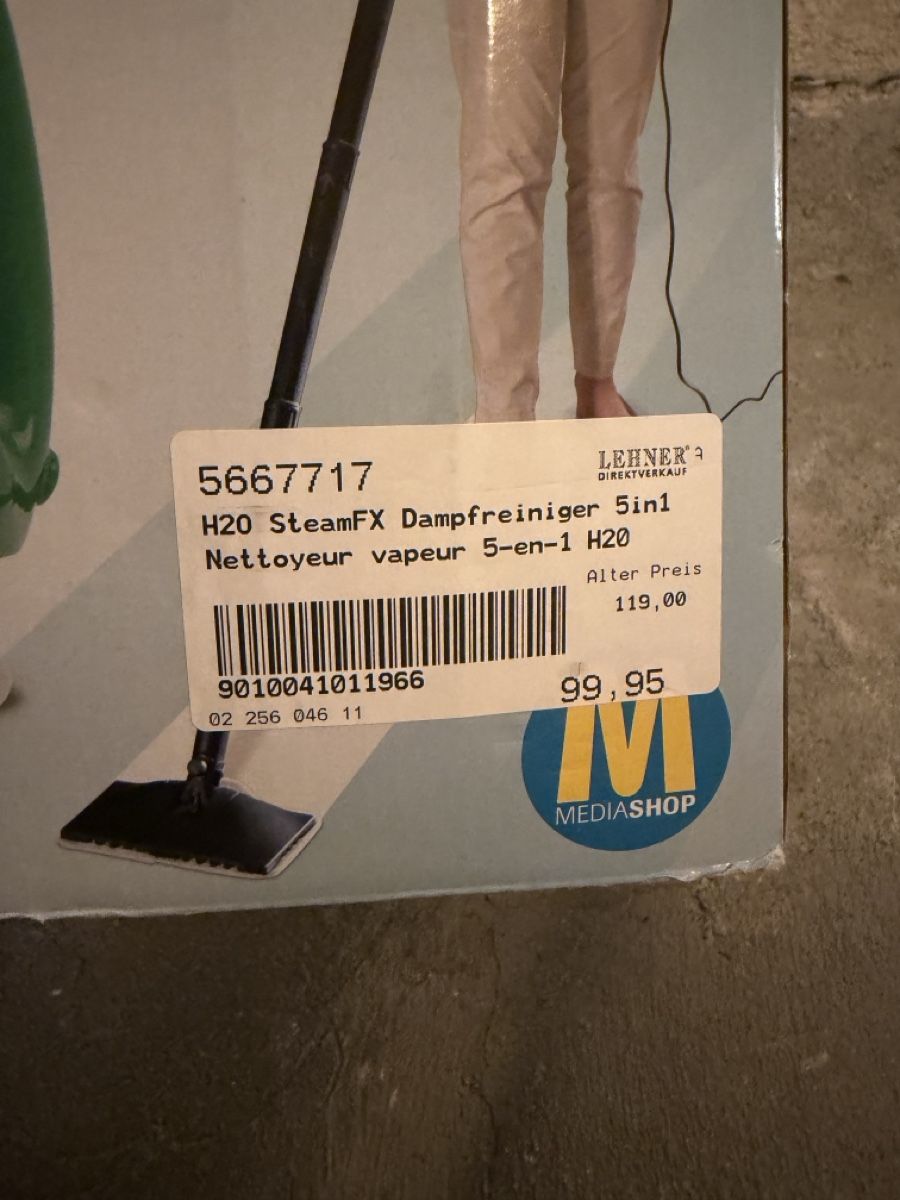 H2O SteamFX Pro 5-in-1 Power-Dampfreiniger (Gebraucht) in Meilen für ...