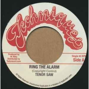 Tenor Saw – Ring The Alarm 7" | Kaufen auf Ricardo