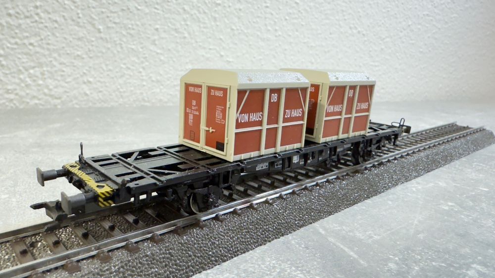 Märklin 4767 Behältertragwagen DB“ Von Haus zu Haus” H0, AC (Gebraucht) in Schlieren für CHF 19. ...