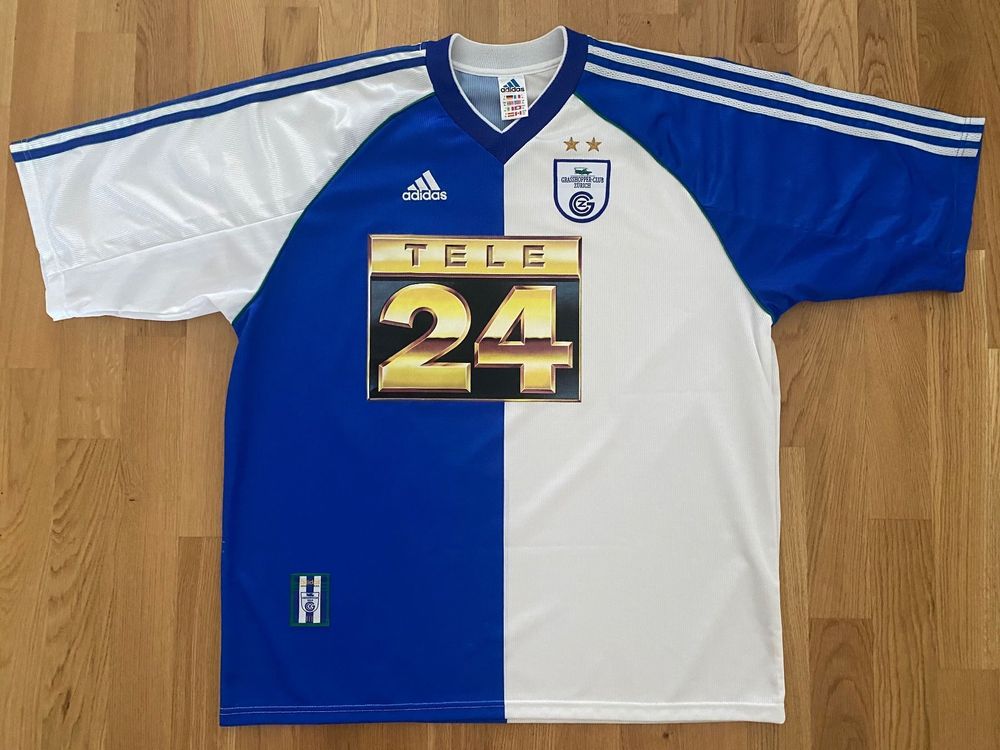 GRASSHOPPERS TRIKOT GC GCZ GRASSHOPPER CLUB ZÜRICH 99/00 XL (Neuf (Voir ...