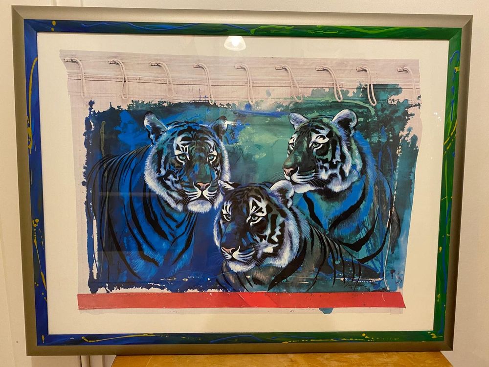 Rolf Knie-Bild mit Hand bemaltem Rahmen (Gebraucht) in Liestal für CHF ...