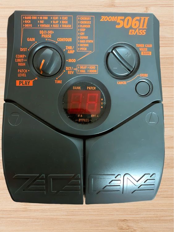 Zoom 506 ll Bass Effektgerät (Gebraucht) in Lipperswil für CHF 40 – mit ...