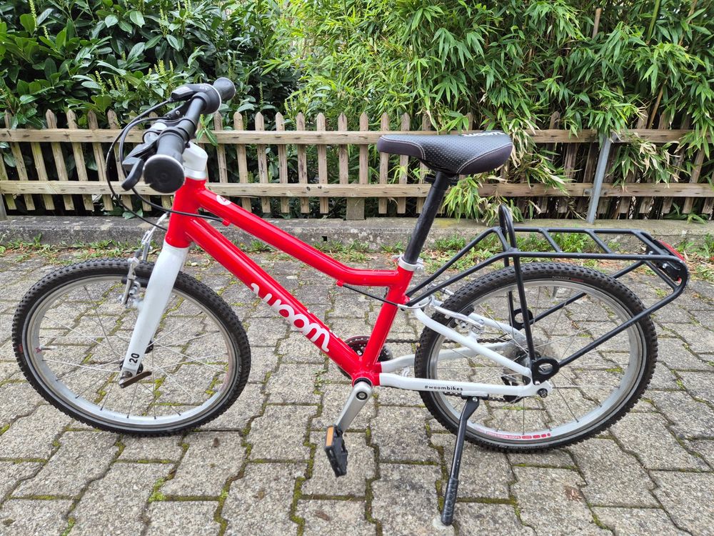 Woom 4 rot Kinderfahrrad | Kaufen auf Ricardo
