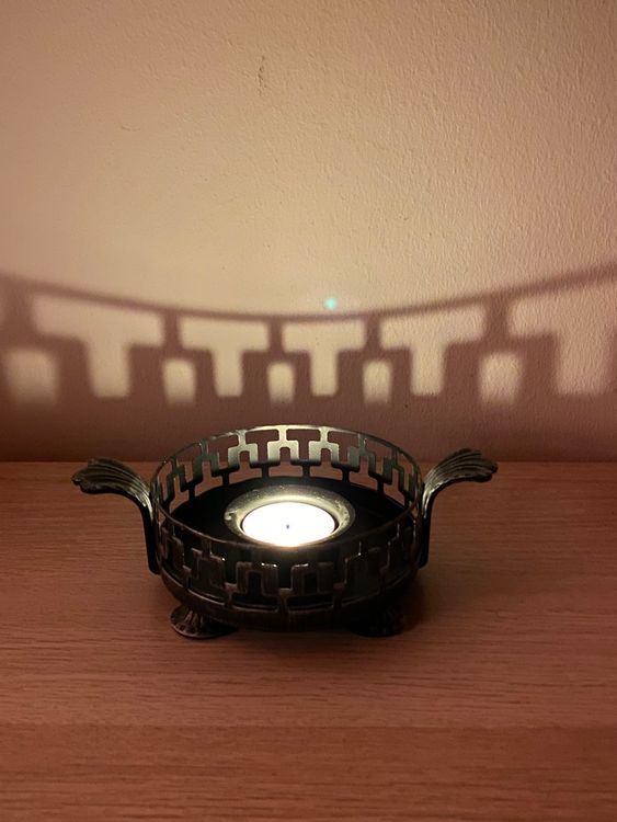 Teelichthalter aus Metall (Gebraucht) in Balsthal für CHF 5 – mit Lieferung auf Ricardo kaufen