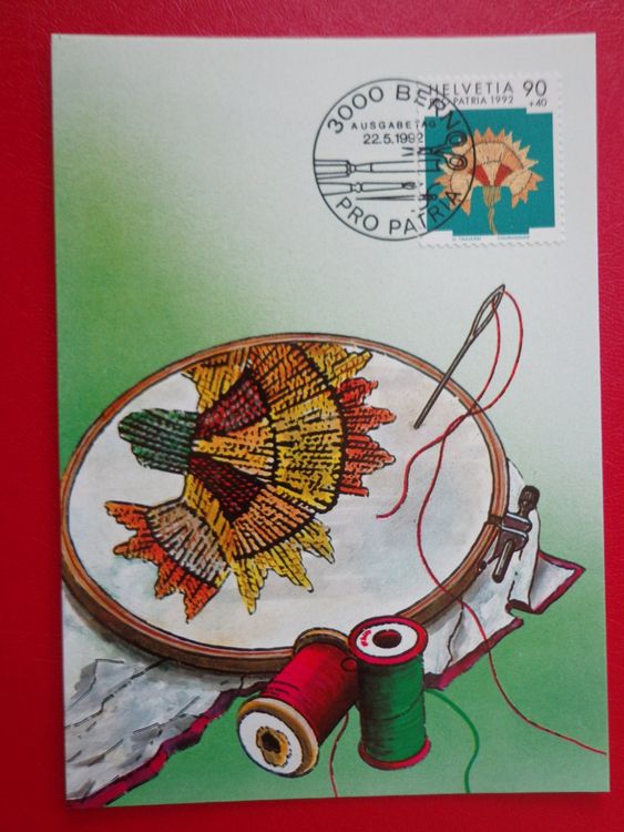 Maximumkarte MK 22.5.1992 PRO PATRIA PP (Neu (gemäss Beschreibung)) in Le Locle für CHF 3 – mit ...