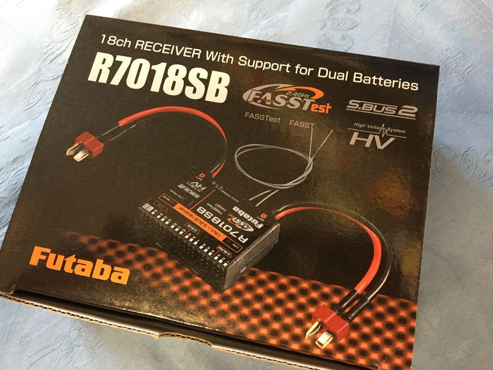 Futaba R7018SB FASSTest 2.4 GHz - Doppelstromanschluss - OVP (Neu und ...
