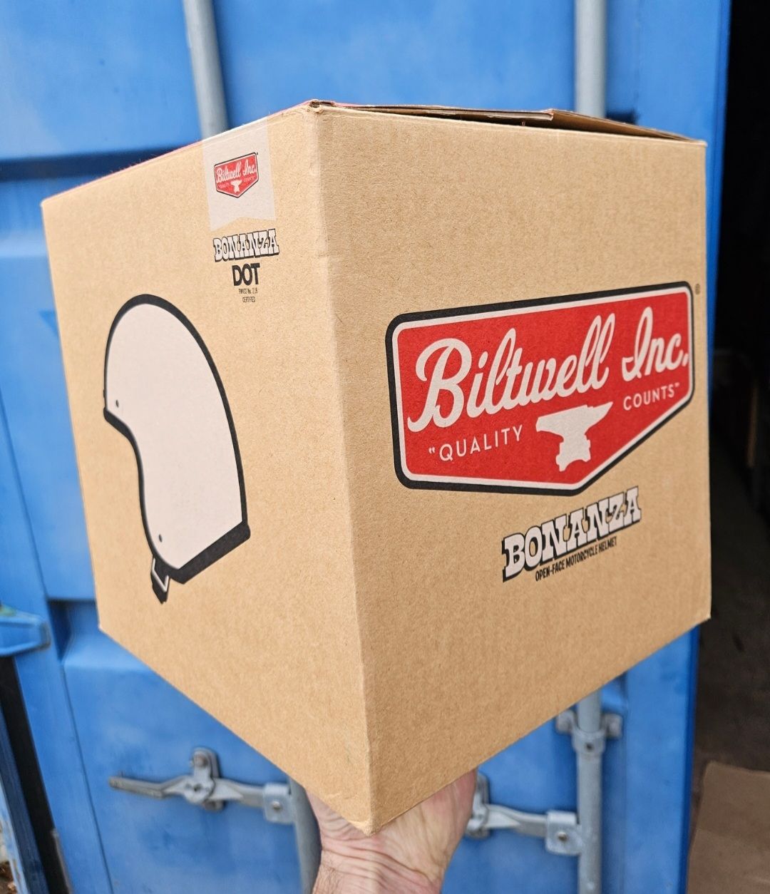 Biltwell Bonanza XL casque moto chopper custom open helm (Neuf avec ...