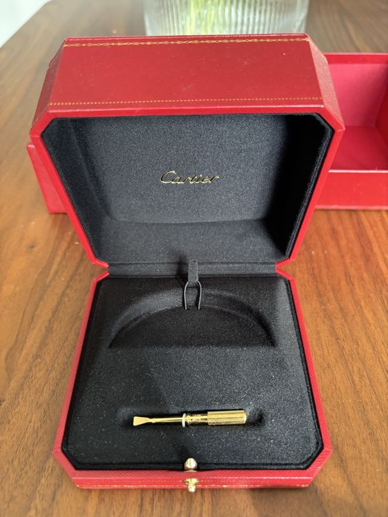 Authentic Cartier Screwdriver Tool and orig. Box - Jan 2023 (Neu ...