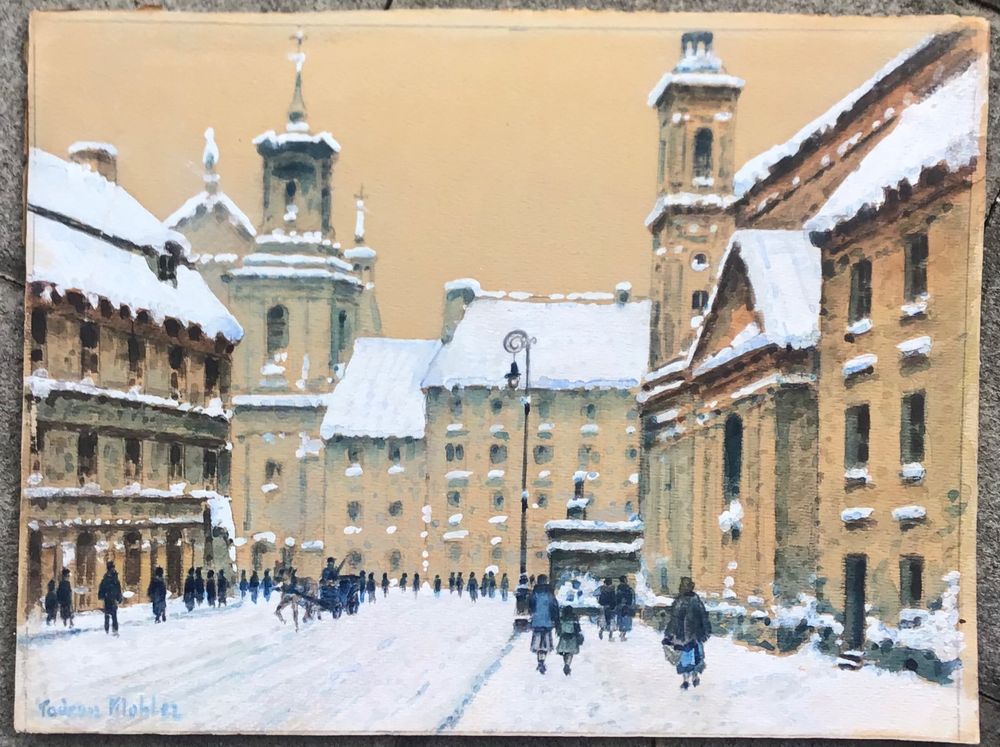 Antike Winterzeit Aquarell Unleserlich Signiert (Gebraucht) in Root für CHF 15 – mit Lieferung ...