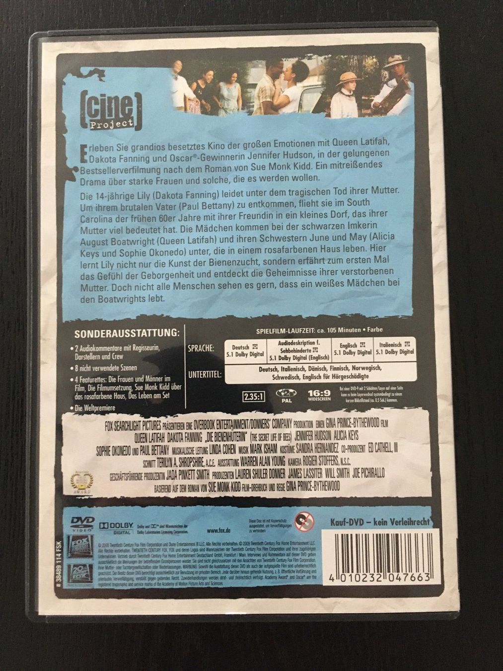 Die Bienenhüterin Dvd Fanning Queen Latifah Alicia Keys Gebraucht