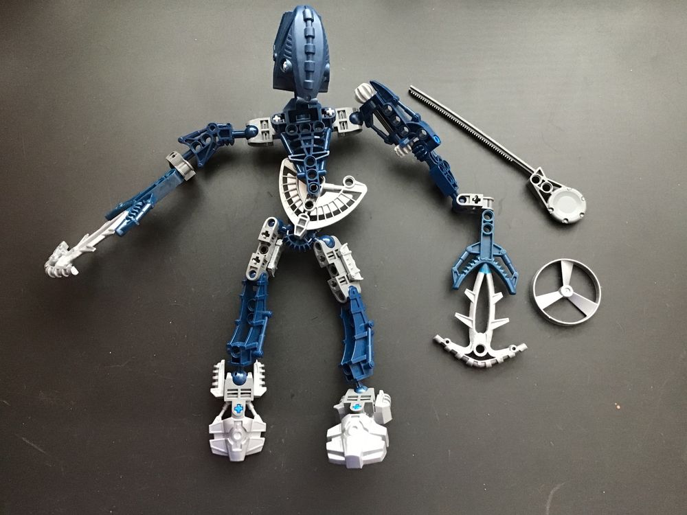 Bionicle Toa Hagah Nordika 8737, (2005) Verkauf gem. Foto (Gebraucht ...