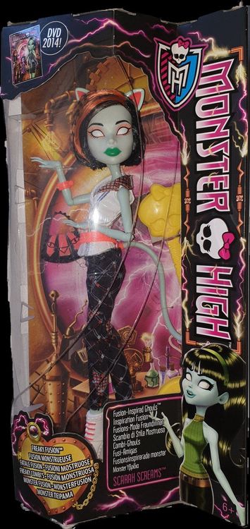 Monster High FREAKY FUSION Scarah Scream (Neu (gemäss Beschreibung)) in ...