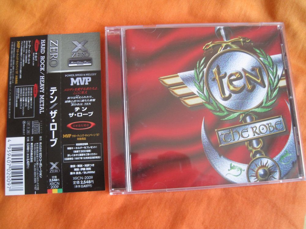 TEN The Robe 80this Hard Rock CD Japan Import RAR (Neu (gemäss ...