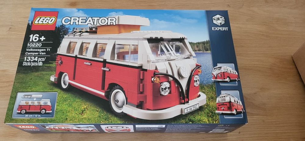 LEGO Creator Expert 10220 VW T1 Campingbus – Neu & OVP (EOL) (Neu und ...