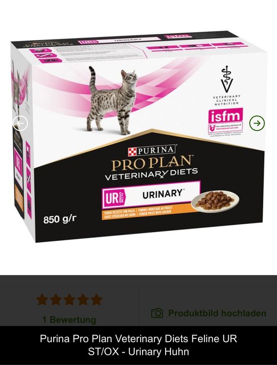 Purina ProPlan Veterinary Diets UR ST/OX Urinary | Kaufen auf Ricardo