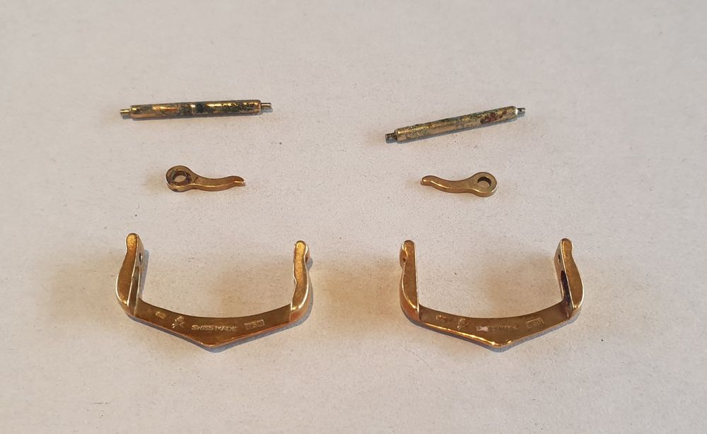 18k solid gold watch buckles for CARTIER -- Swiss Made (Gebraucht) in ...