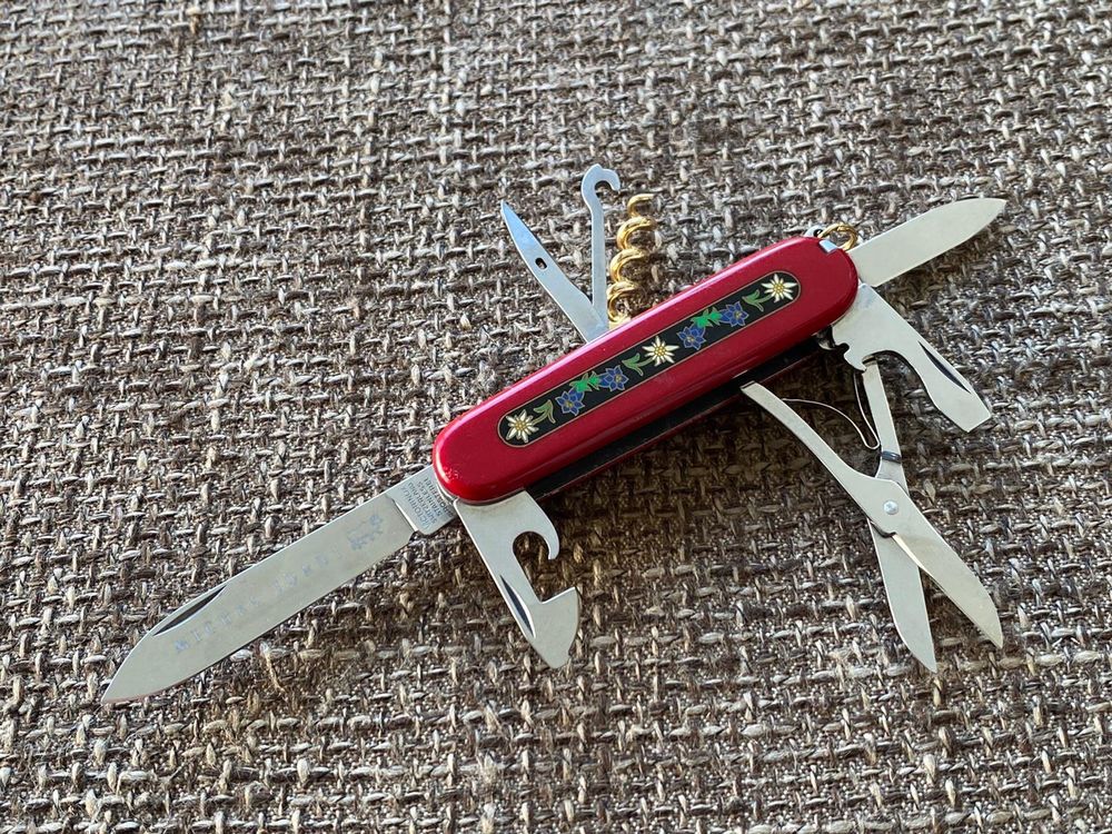 Wunderschönes grosses Sackmesser VICTORINOX „Michel Jordi“ | Kaufen auf ...