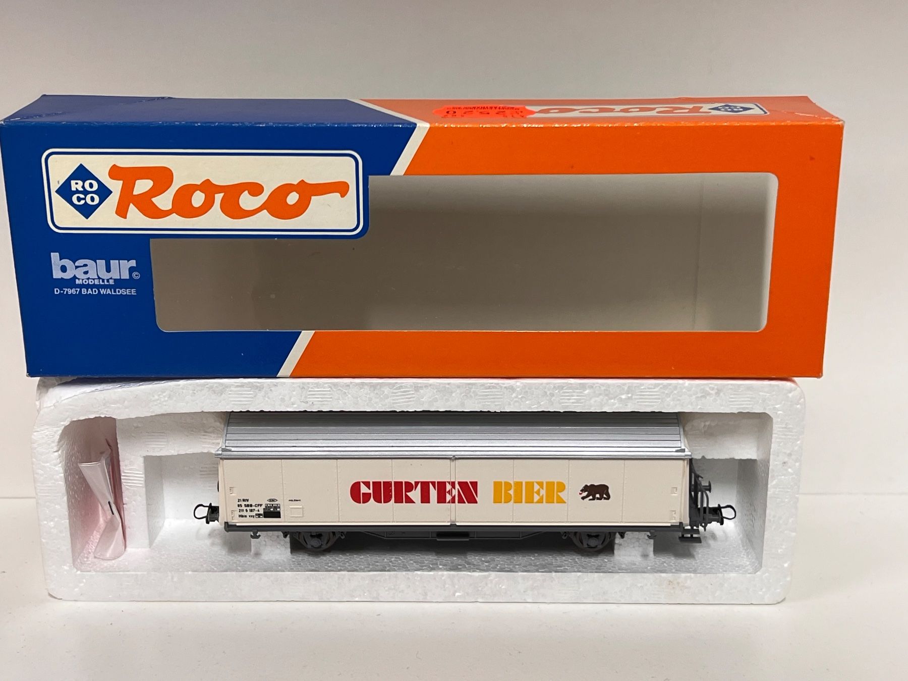 Roco Gurten Bier SBB baur MODELLE H0 AC (Neu und originalverpackt) in ...