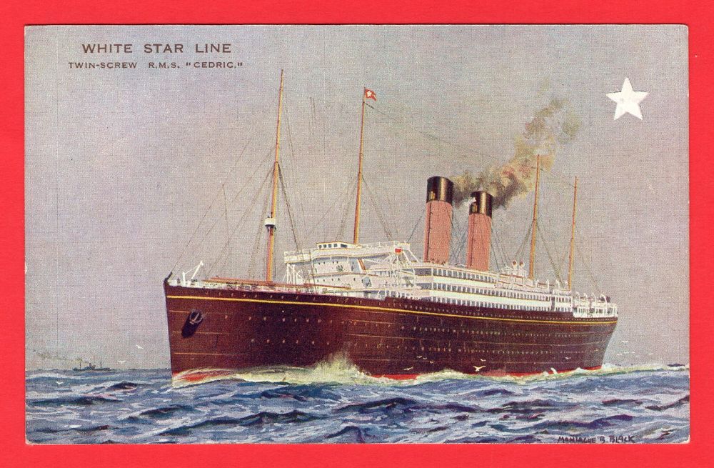 TWIN-SCREW R.M.S. "CEDRIC" WHITE STAR LINE (Gebraucht) in Zürich für ...
