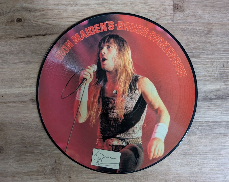 Bruce Dickinson - Interview Picture LP (Gebraucht) in Meikirch für CHF ...