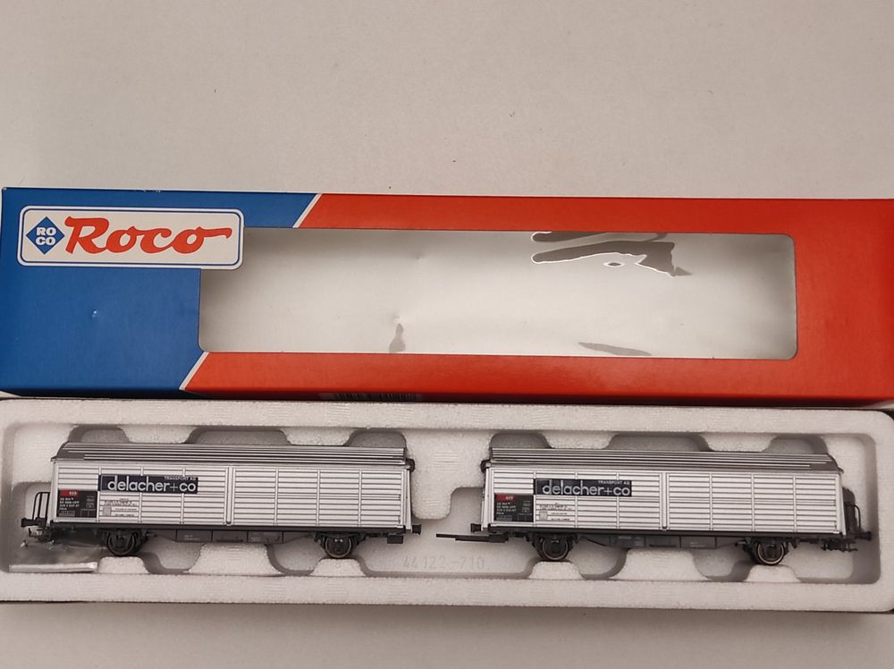 Schiebewandwagenset "Delacher" der SBB von Roco H0 (Neu und ...