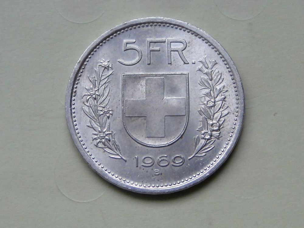 5 Franken 1969 sehr schön (Gebraucht) in Killwangen für CHF 11 – mit Lieferung auf Ricardo kaufen