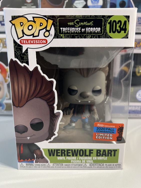 Funko POP! Les Simpsons Treehouse of Horror Werewolf Bart | Kaufen auf ...