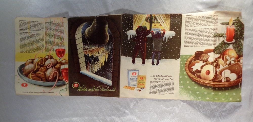 Dr. Oetker Rezept-Folder 50er Jahre | Kaufen auf Ricardo